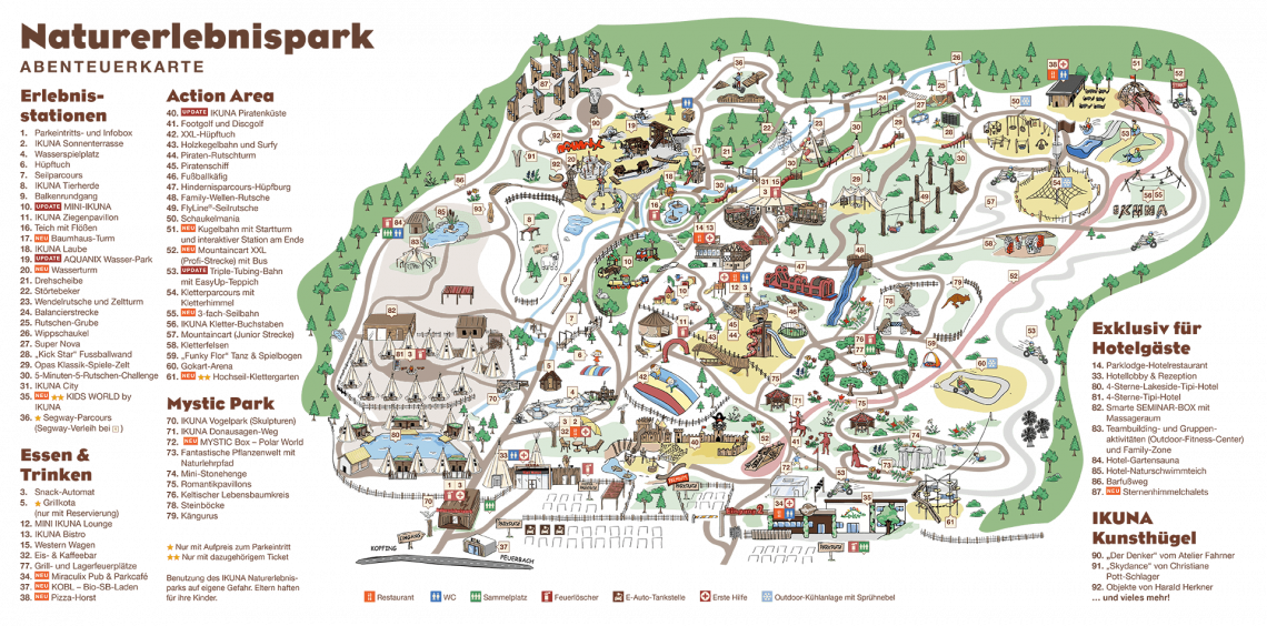 IKUNA Naturerlebnispark: Erlebnispark & 4* Tipi-Hotel | Urlaubsguru.at