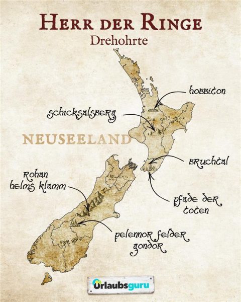 Herr der Ringe Drehorte in Neuseeland | Urlaubsguru.at